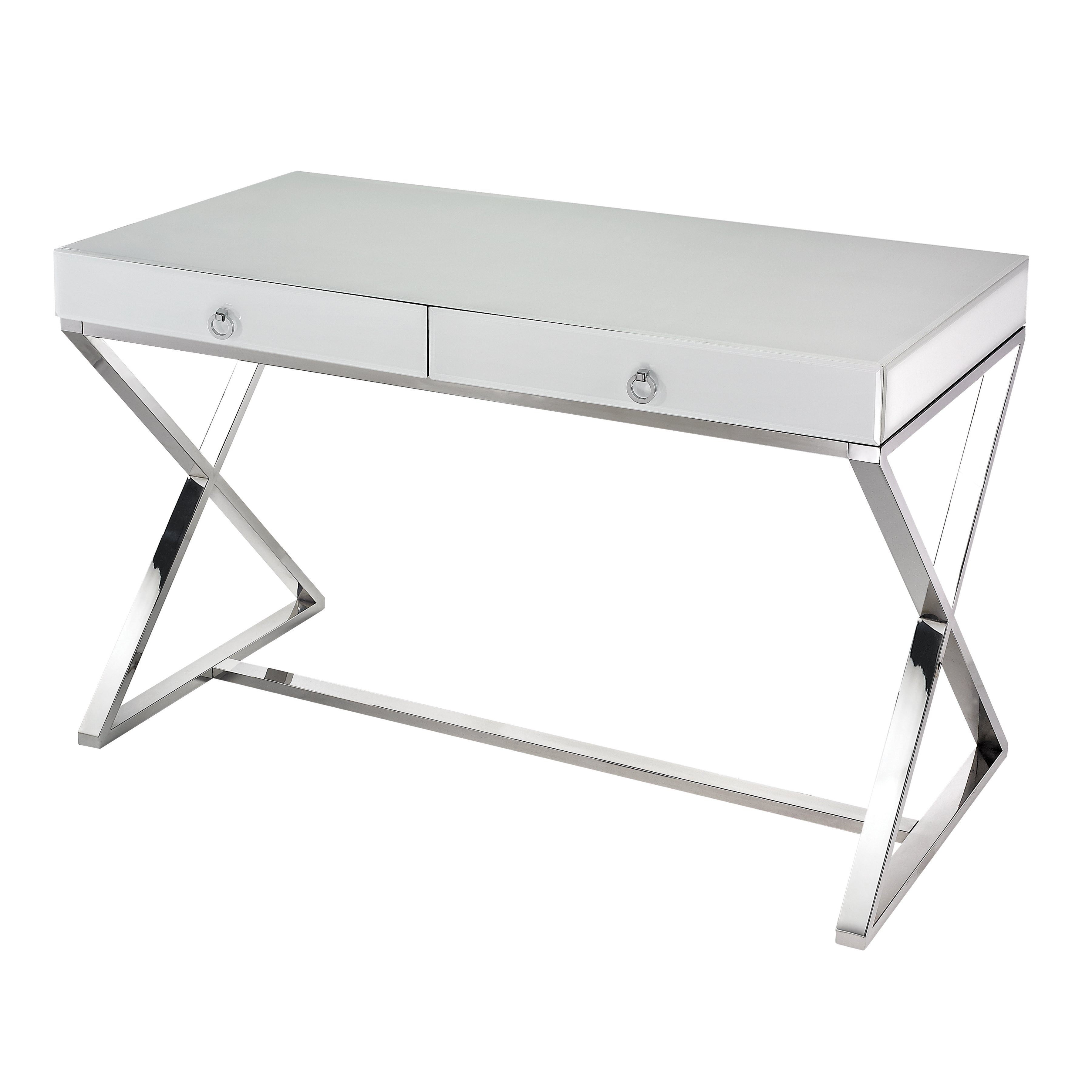 Super White Desk – Vevano