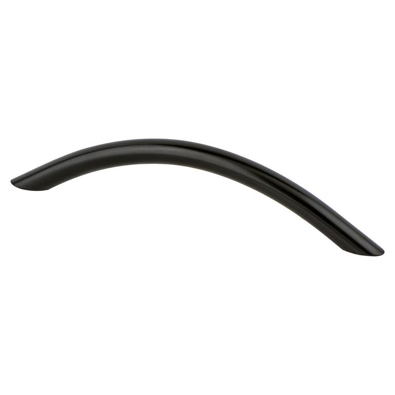 Berenson Contemporary Curved Wire Rounded Curved Wire Pull in Matte ...