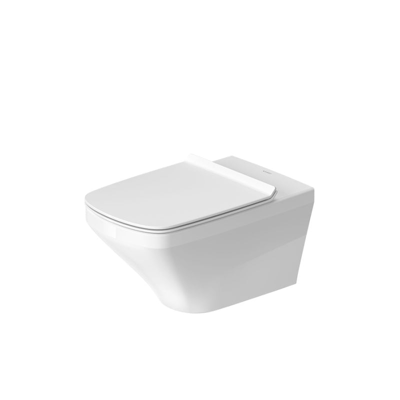 Duravit DuraStyle Rimless Elongated 1.6 gpf & 0.8 gpf Dual-Flush Wall ...
