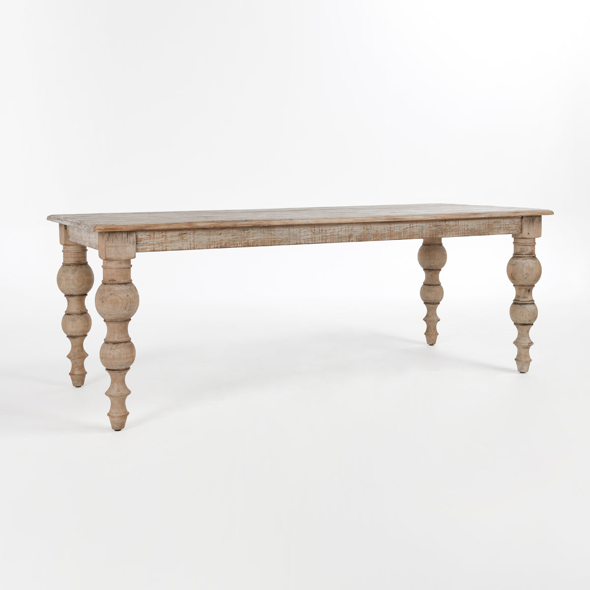Blair 83" Natural Beige Dining Table – Vevano