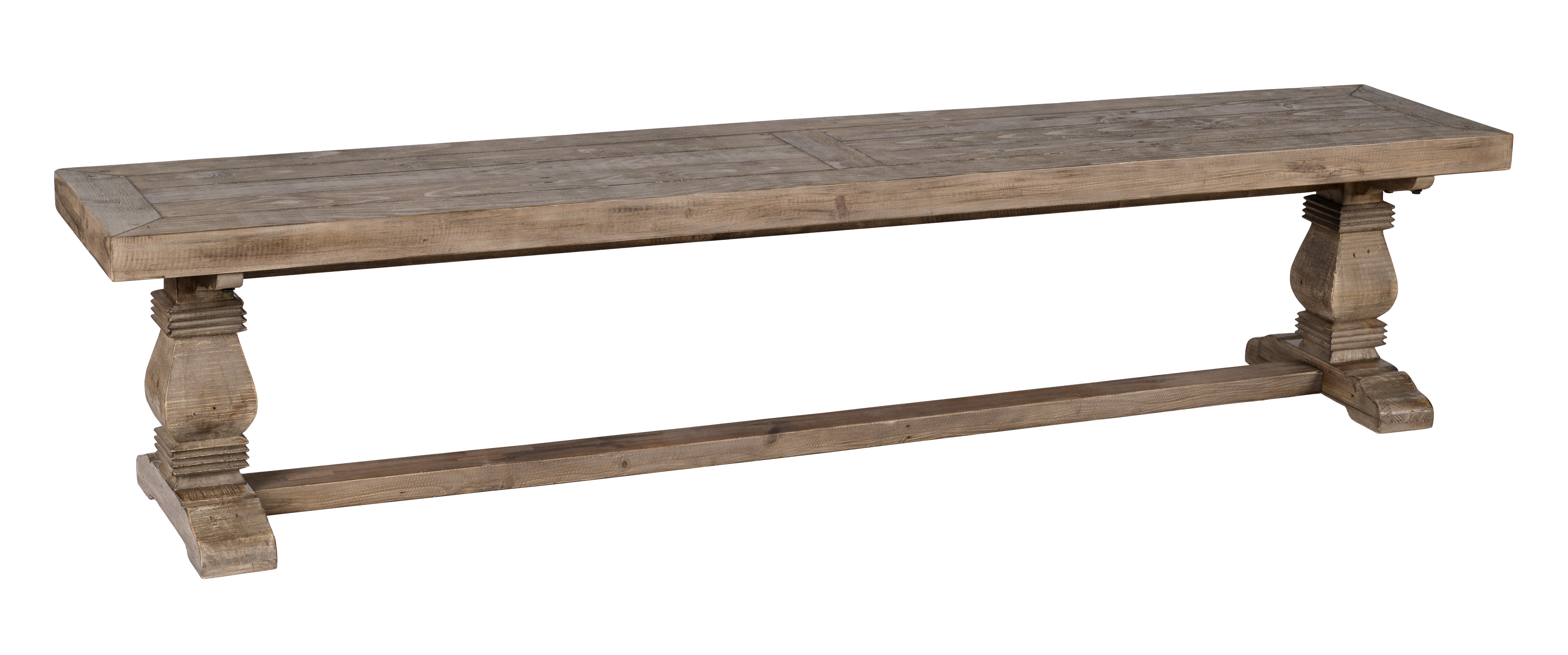 Quincy Reclaimed Pine 83" Bench – Vevano