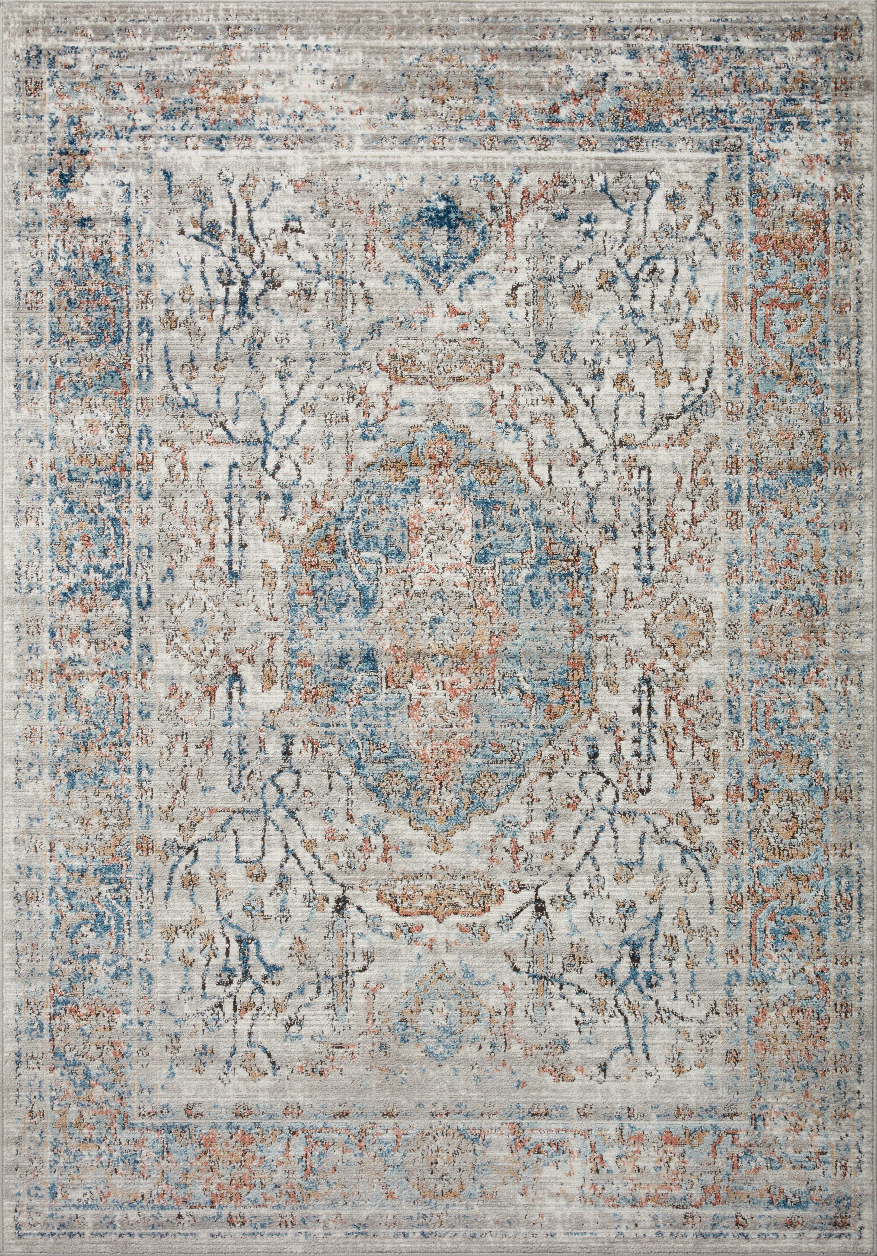 Bianca Rug in Stone & Multi – Vevano