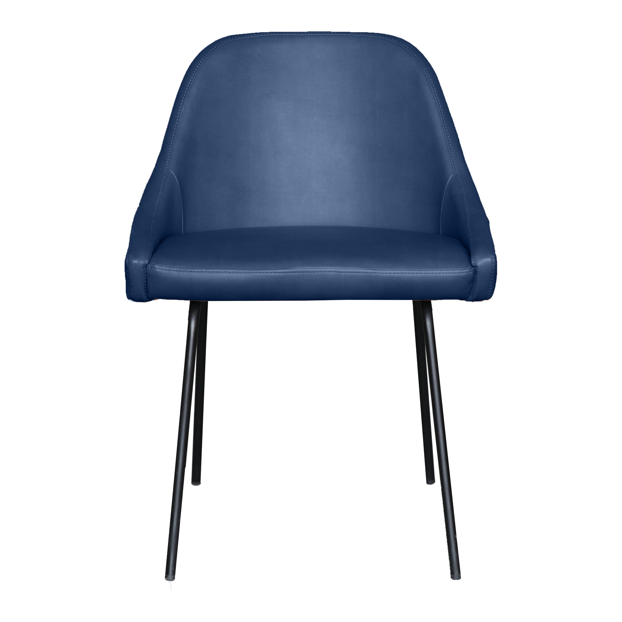 Moe's Home Blaze Dining Chair in Blue (30" x 22" x 24") - FN-1035-26 ...