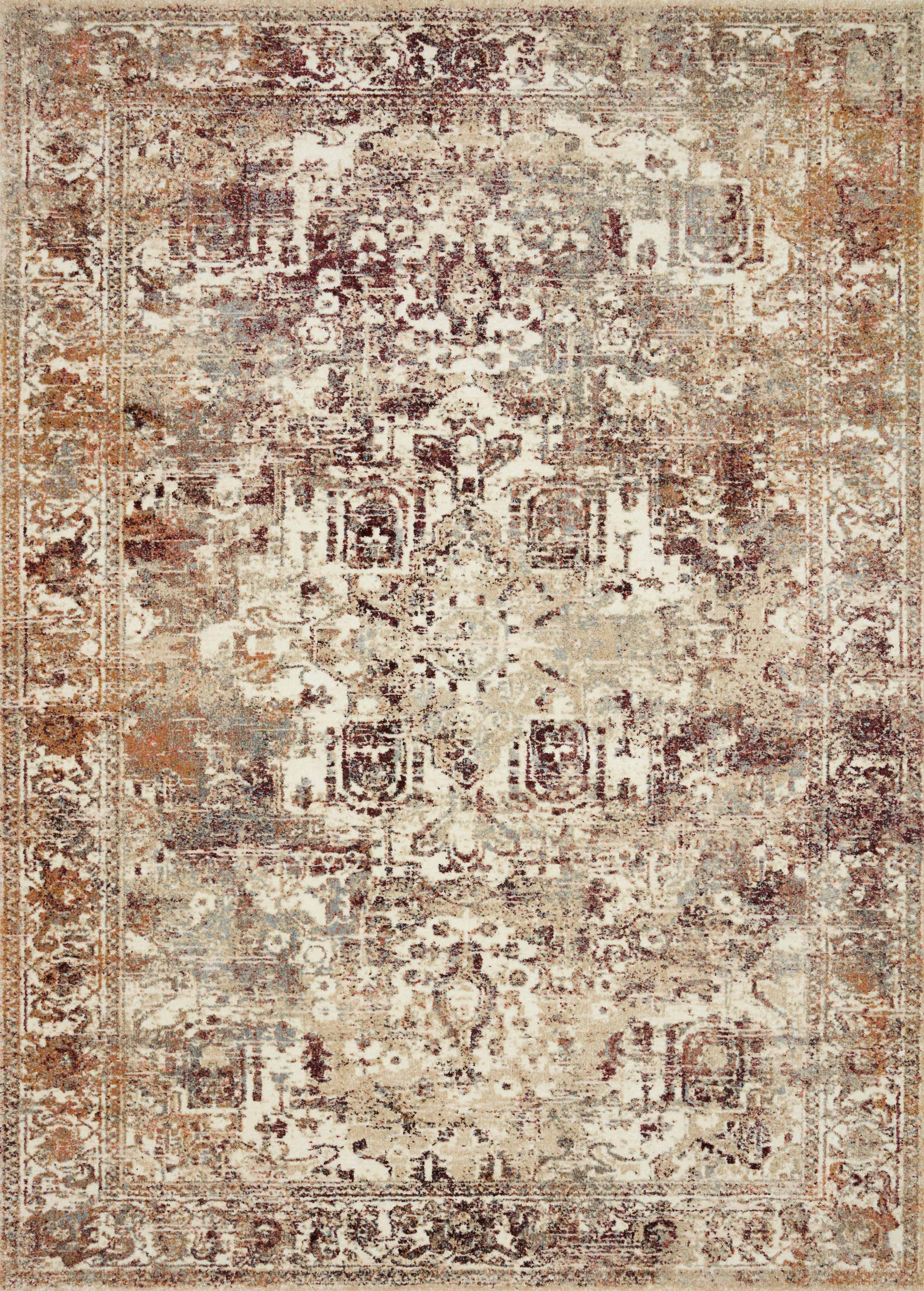 Jasmine Rug in Natural & Multi – Vevano