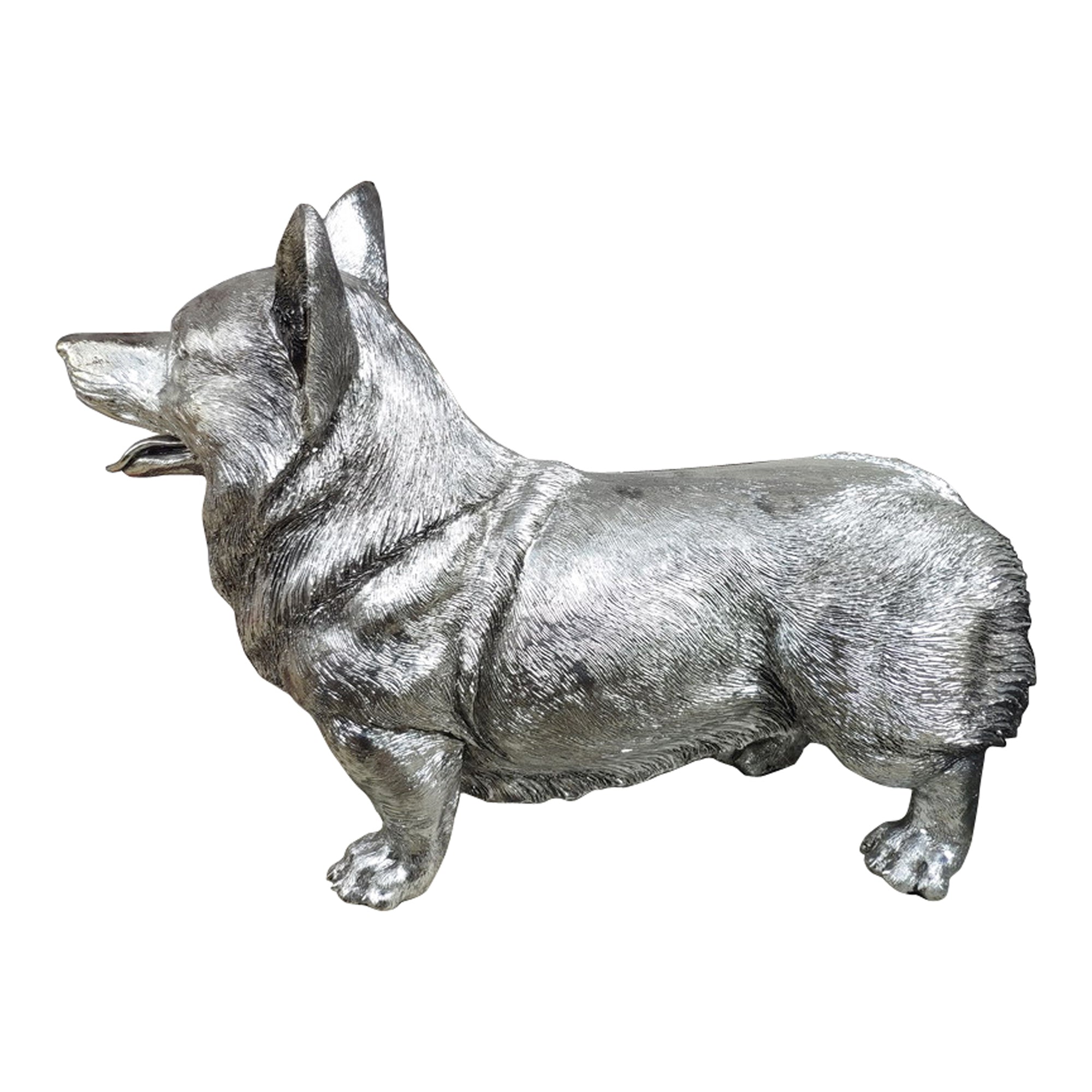 Moe's Home Maggie Statue in Silver (16" x 21" x 8") - LA-1075-30 – Vevano