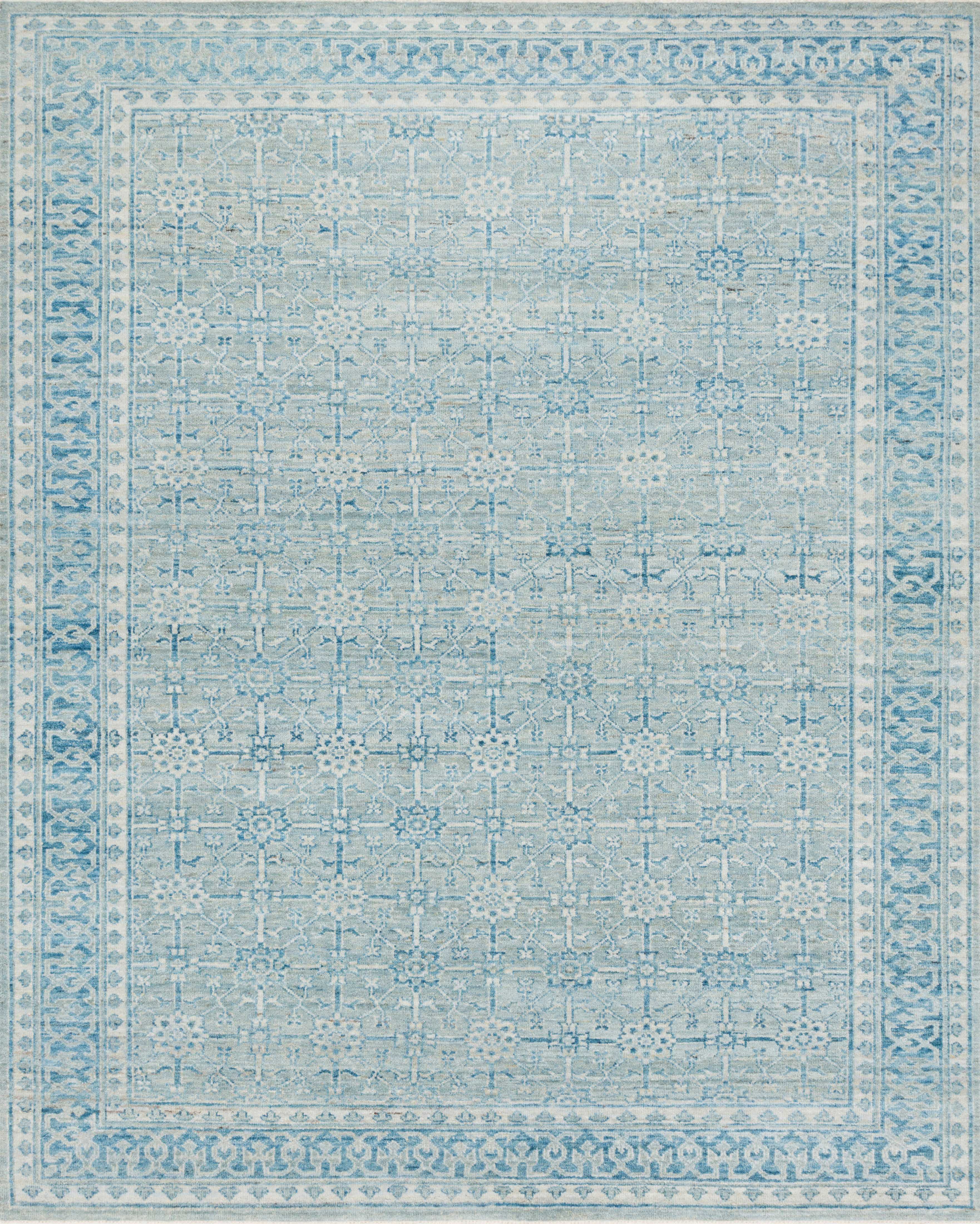 Reina Rug in Sky & Ocean – Vevano