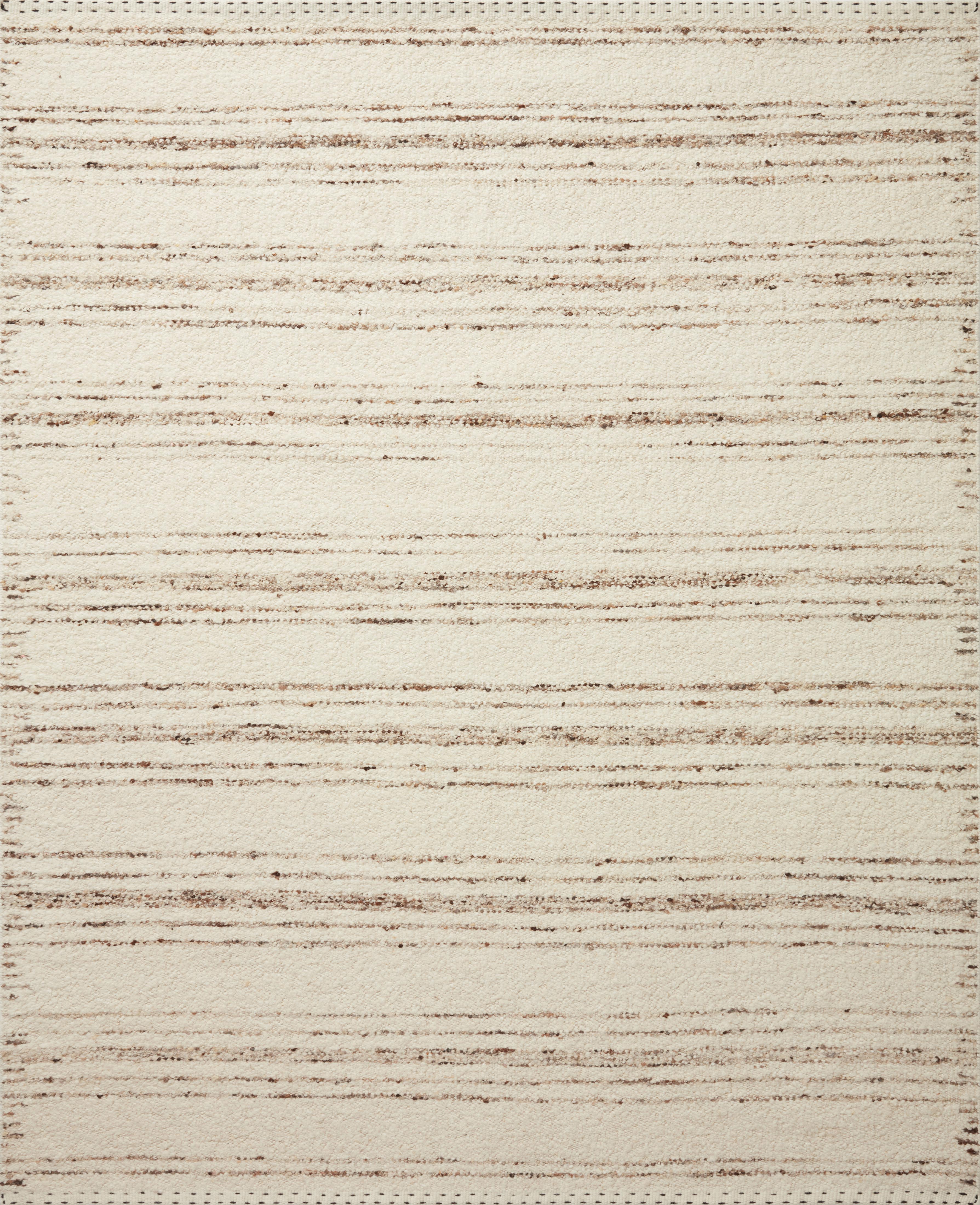 Roman Rug in Ivory & Pebble – Vevano