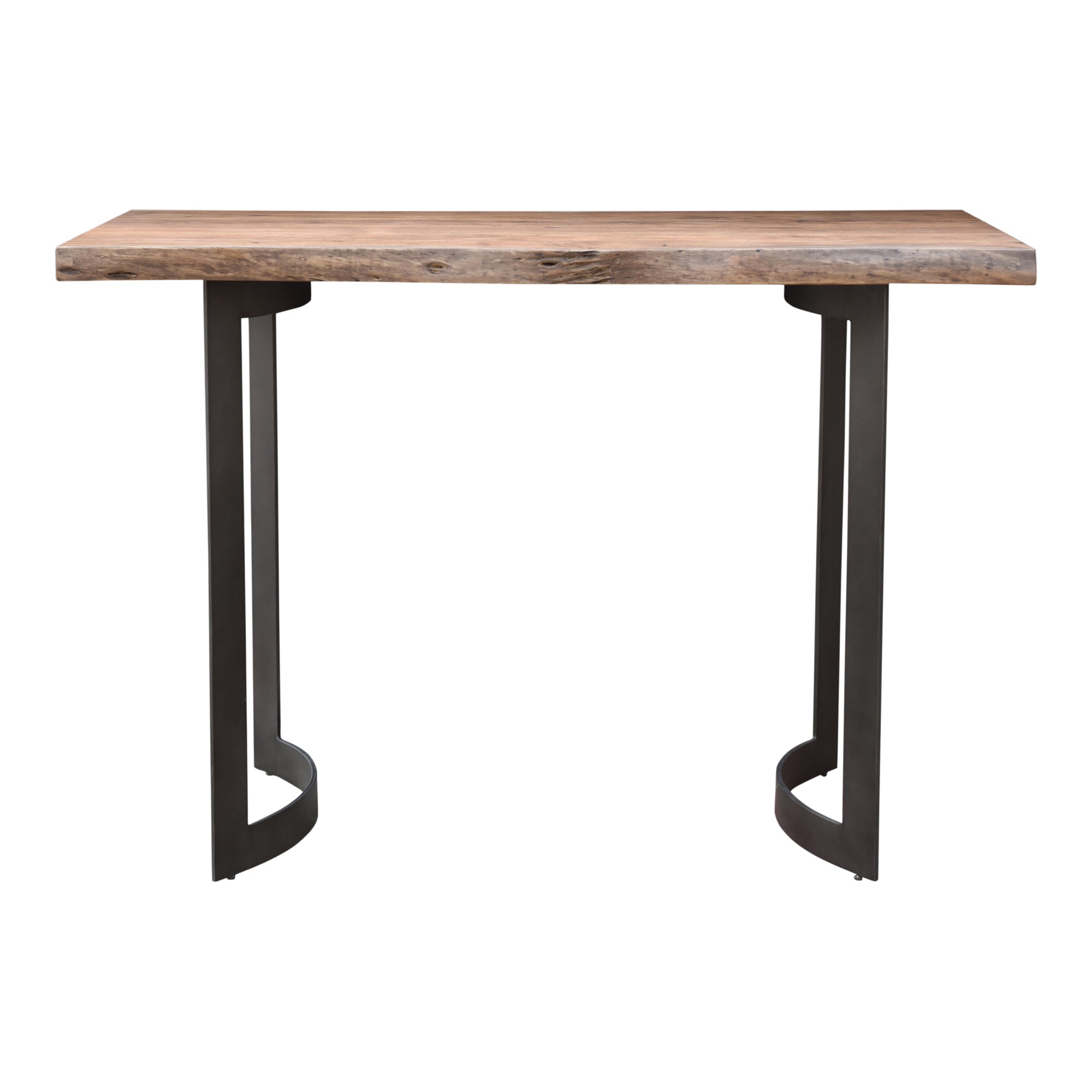 Moe's Home Bent Bar Table in Brown (42" x 60" x 28") - VE-1109-03 – Vevano